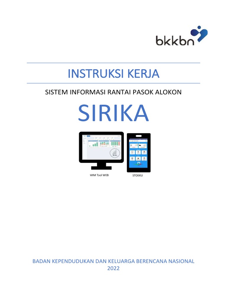 Instruksi Kerja Aplikasi SIRIKA - 2022 - NEW | PDF