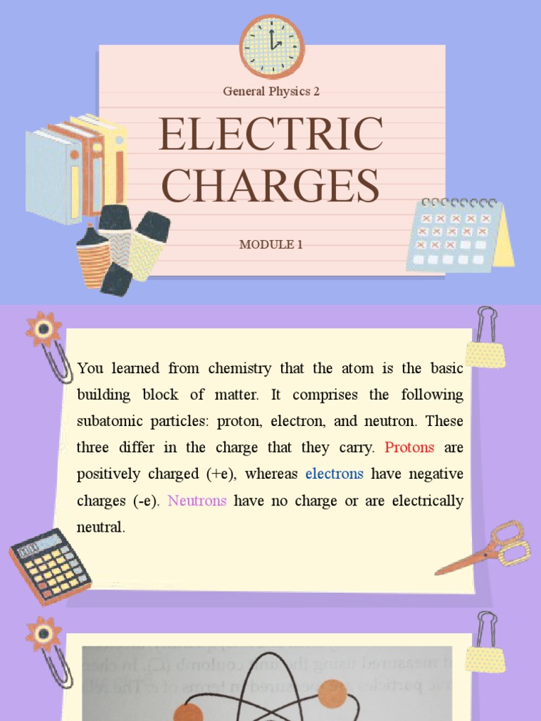 General Physics 2 - Module 1 | PDF | Electric Charge | Ion
