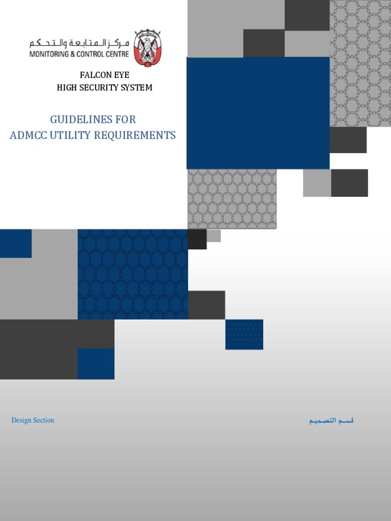 ADMCC Guidelines, CAD Standards and Standard Details For Falcon Eye ...
