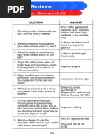 Complete List of LTO Traffic Signs and Symbols | PDF
