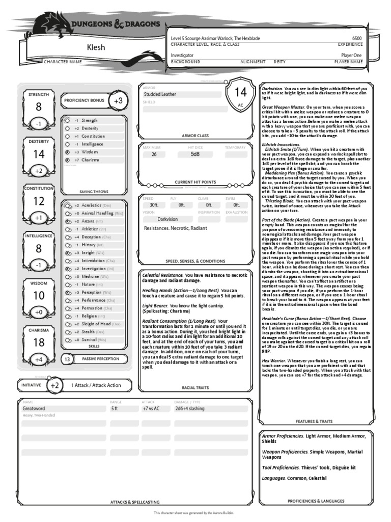 Klesh | PDF | Gary Gygax Games | Dungeons & Dragons