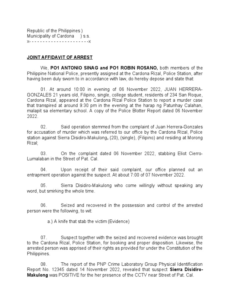 Joint Affidavit | PDF | Affidavit | Common Law Joint Affidavit | PDF | Affidavit | Common Law