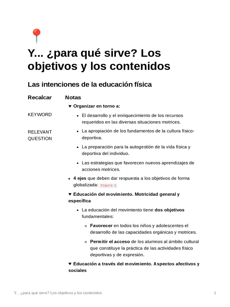 Y... para Qu Sirve Los Objetivos y Los Contenidos | PDF | Aprendizaje ... Y... para Qu Sirve Los Objetivos y Los Contenidos | PDF | Aprendizaje ...