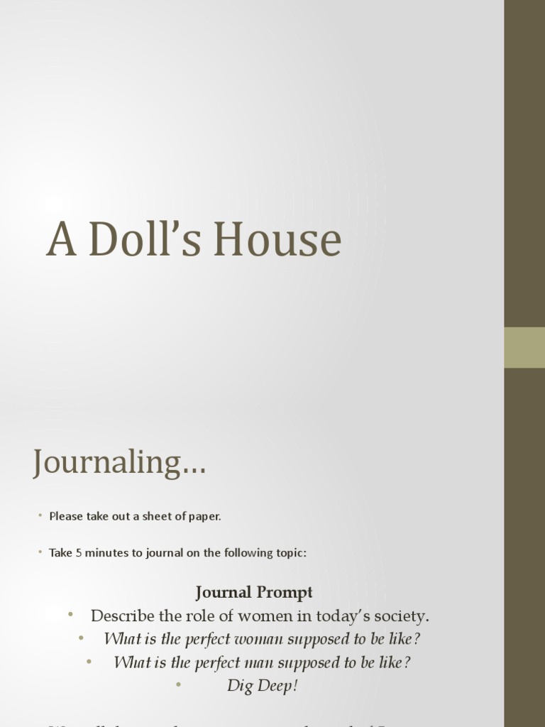 A Dolls House | PDF