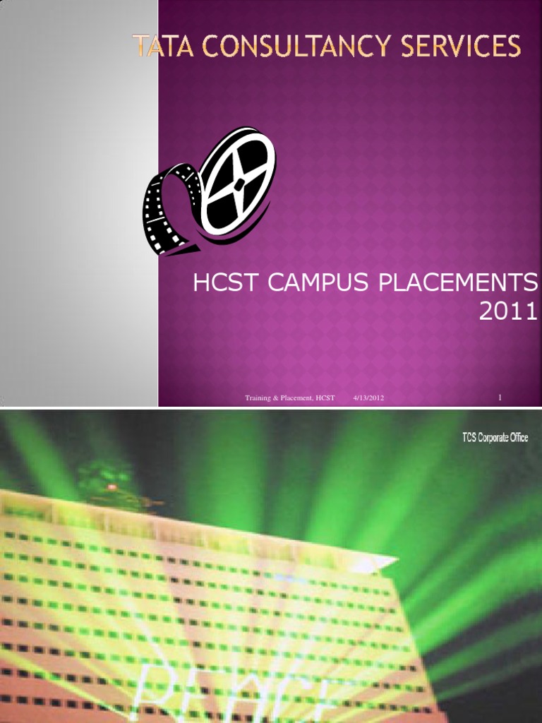 Final Tcs PPT 2011 | PDF | Business