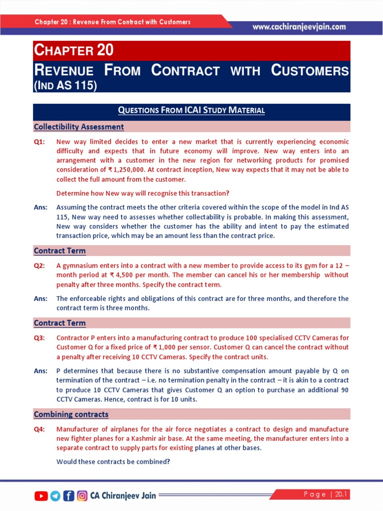 20 - Ind As 115 (R) | PDF