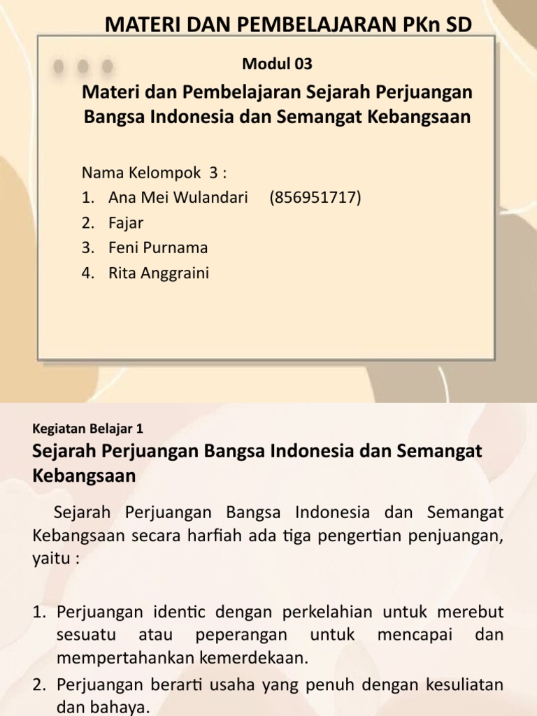 MATERI DAN PEMBELAJARAN PKN SD | PDF
