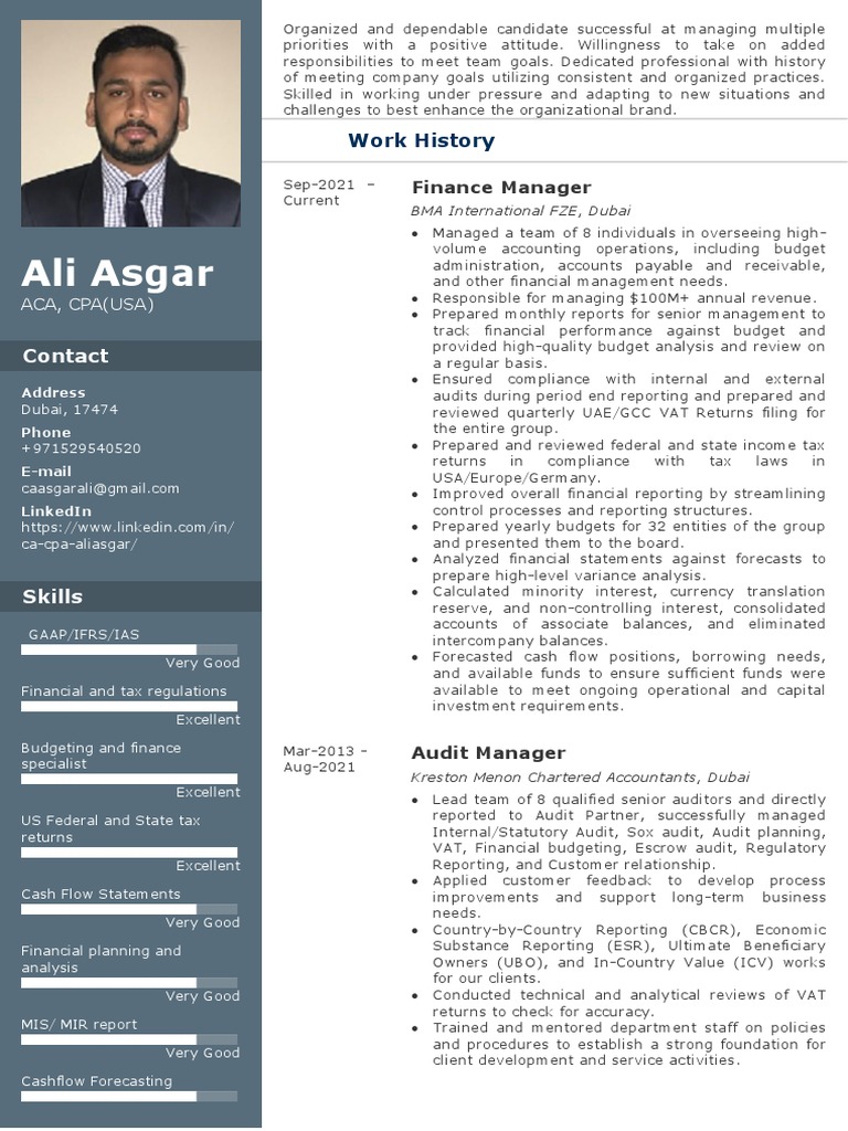 Ali Asgar Resume PDF | Download Free PDF | Audit | Accountant Ali Asgar Resume PDF | Download Free PDF | Audit | Accountant
