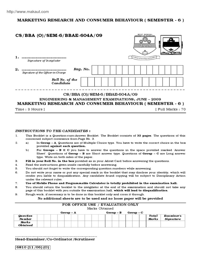 Consumer Behavior Pdf Marketing Research Marketing