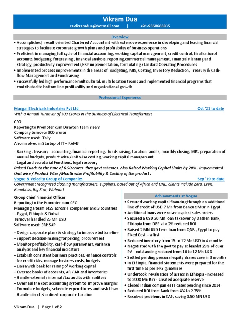 Vikram Dua - Original PDF | PDF