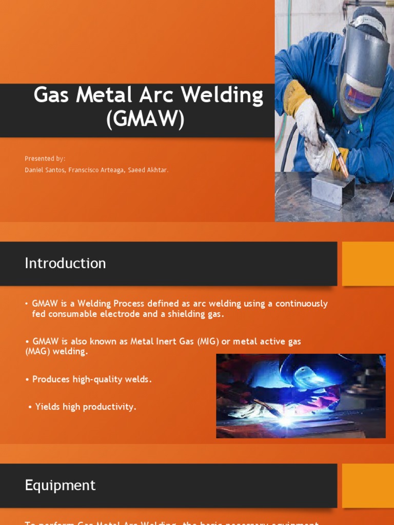 Gas Metal Arc Welding GMAW | PDF