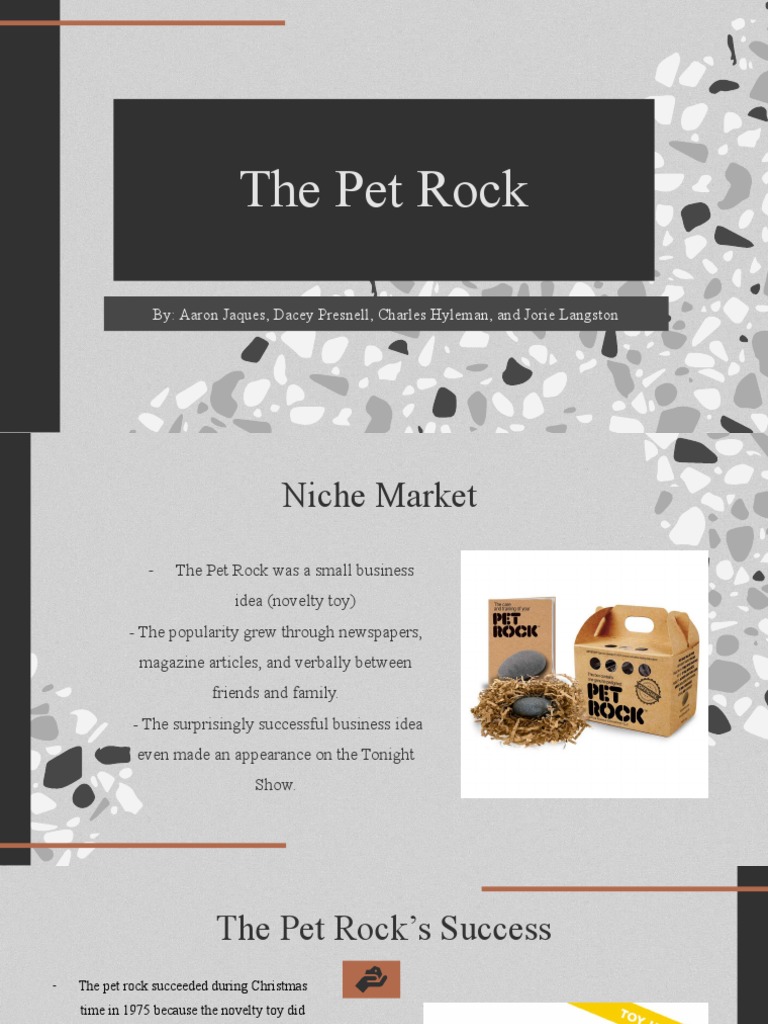 The Rise and Fall of the Pet Rock | PDF