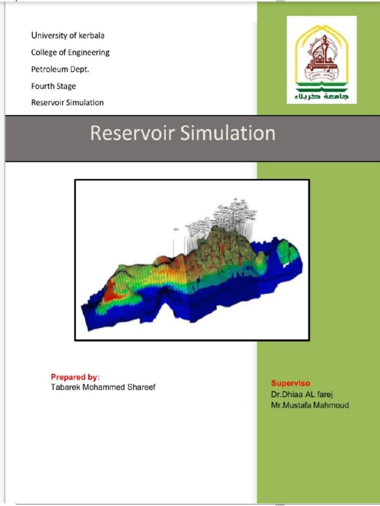 Reservoir Simulation Techniques | PDF | Petroleum Reservoir | Conceptual Model