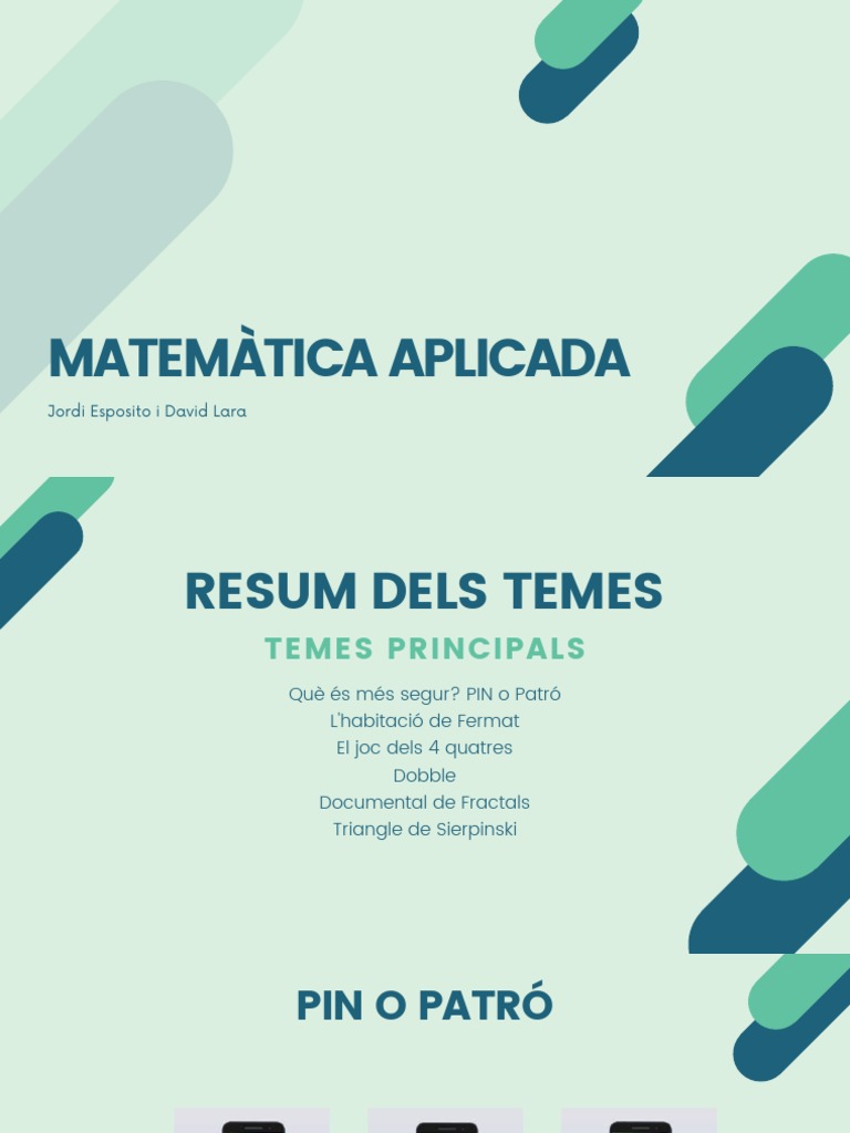 Matemàtica Aplicada | PDF