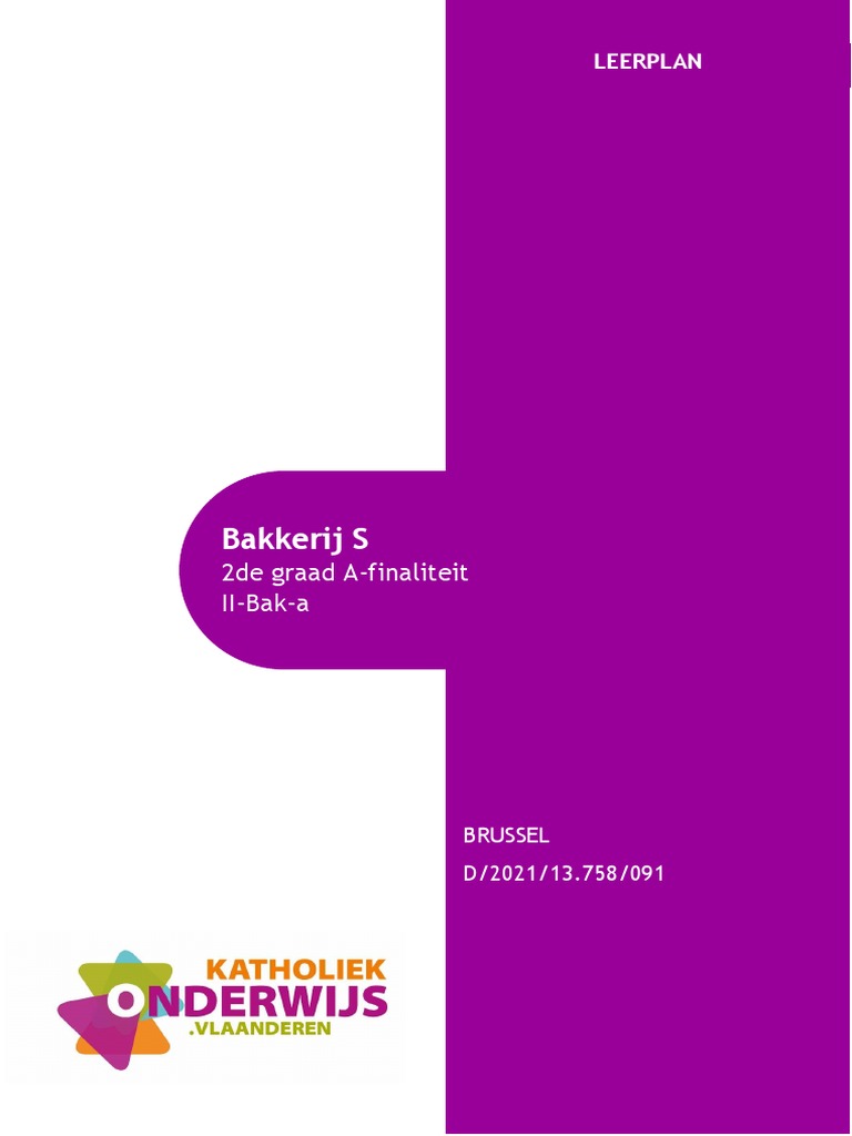 Leerplan II-Bak-a | PDF