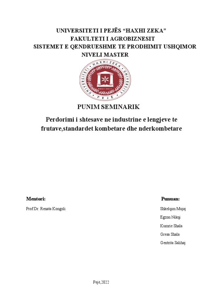 Shtesat Ne Lengje | PDF