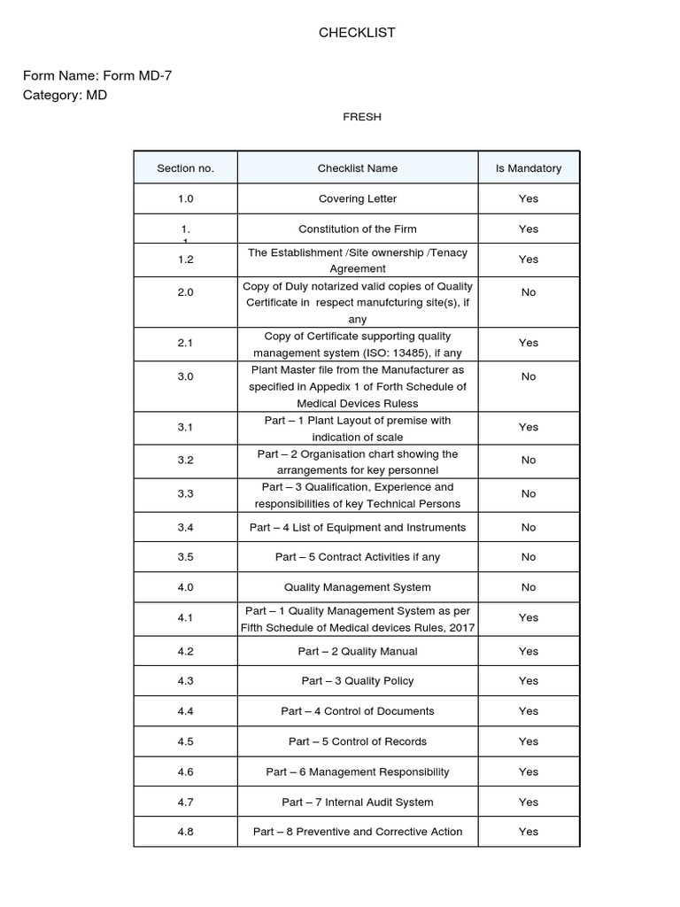 MD 7 | PDF | Medical Device | Verification And Validation