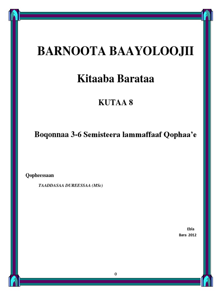 HANDOUT BAAYOLOOJII 8ffaa | PDF