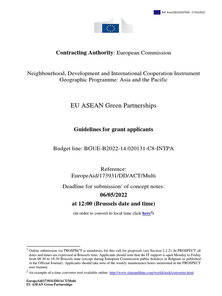 Guidelines For Grant Applicants Restricted - 173931 2 PDF | PDF ...