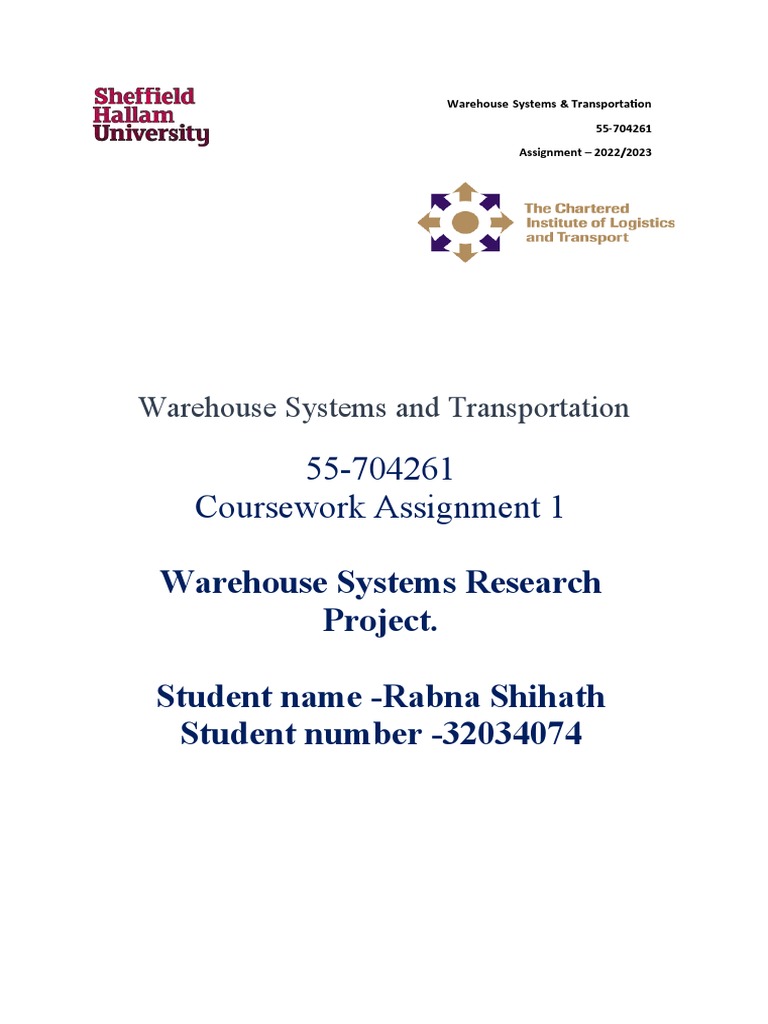 Ware House Management | PDF | Warehouse | Lean Manufacturing
