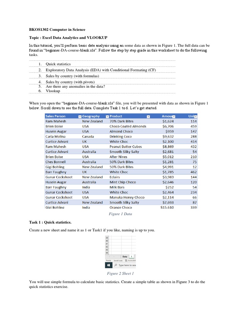 Basic Tutorial To Use Pivot Table in Excel | PDF | Computing | Data Management