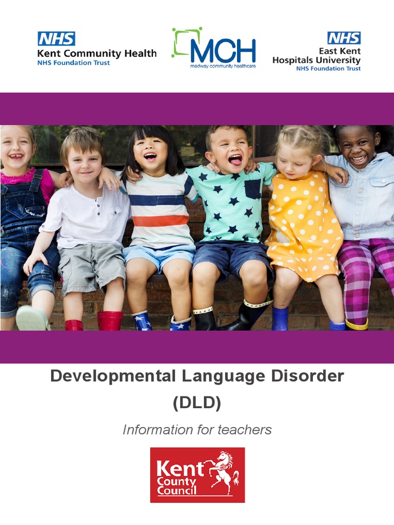 Developmental Language Disorder Leaflet Info For Teachers | PDF ...
