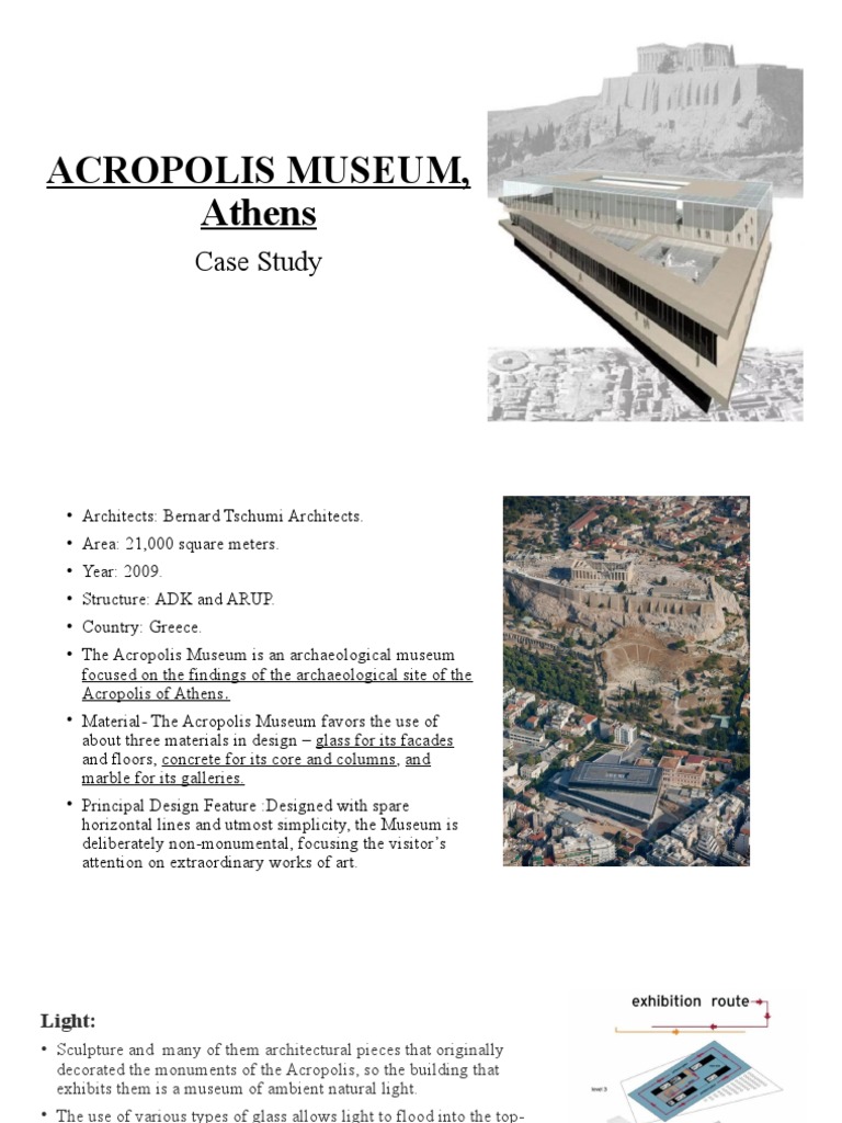 Acropolis Museum Case Study | PDF