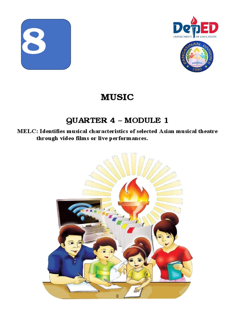 Secondary Music 8 Q4 Module1 | PDF | Theatre | Dances