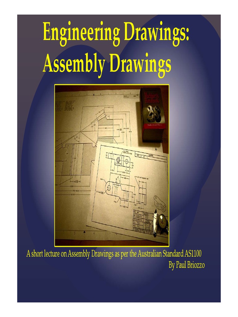 Engineering Drawings Lecture Assembly Drawings | PDF