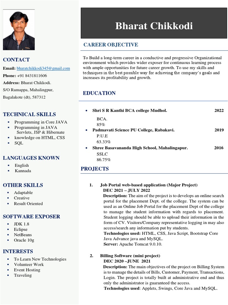 Naukri Bharatrc 9082123 01 00 1 Pdf Java Programming Language Spring Framework