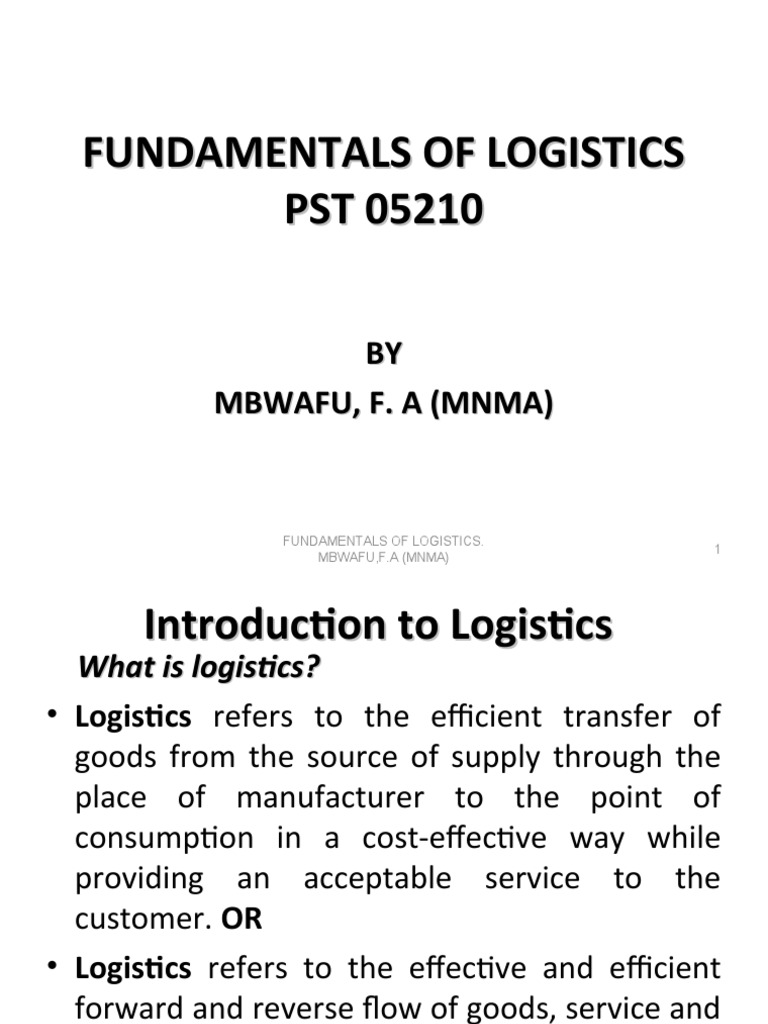 TRANSPORTATION | PDF | Transport | Logistics