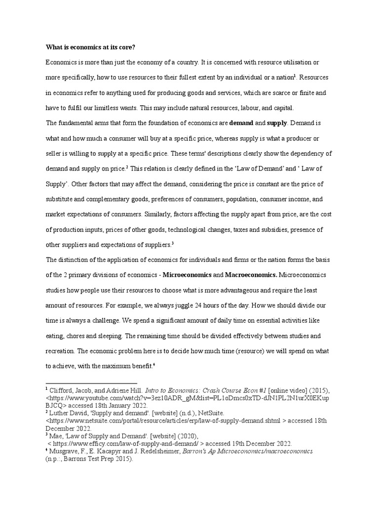 Immerse Education Essay Competition | PDF | Economics | Supply (Economics)