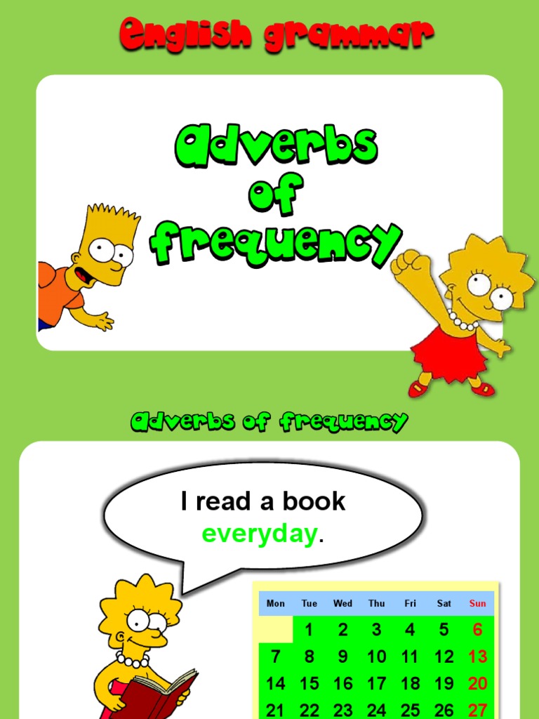 Adverbs of Frequency Flashcards | PDF | Alcohol | Recreation