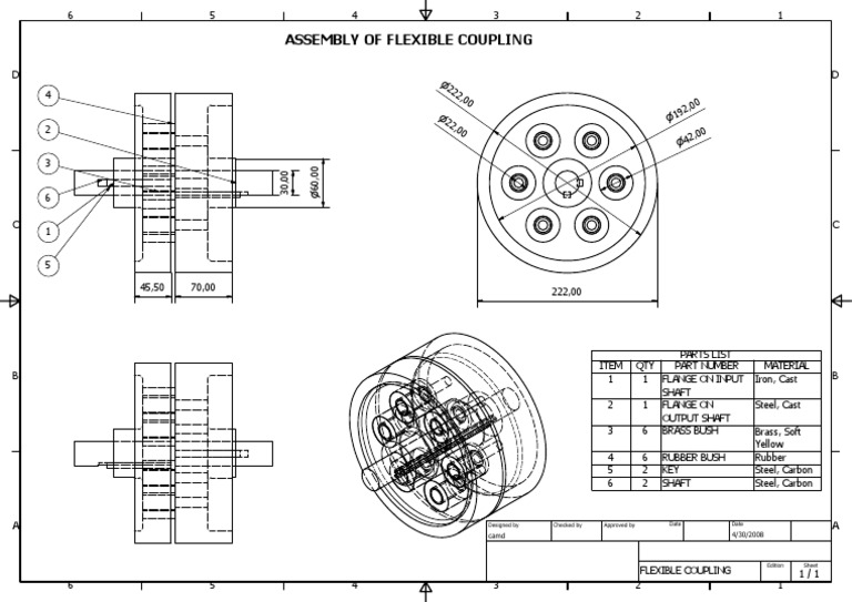 Flexible Coupling Assembly | PDF | Building Engineering | Manufactured ...