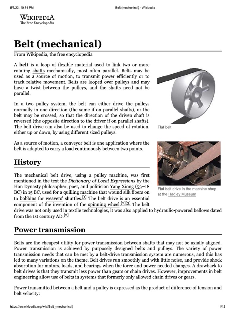 Belt | PDF