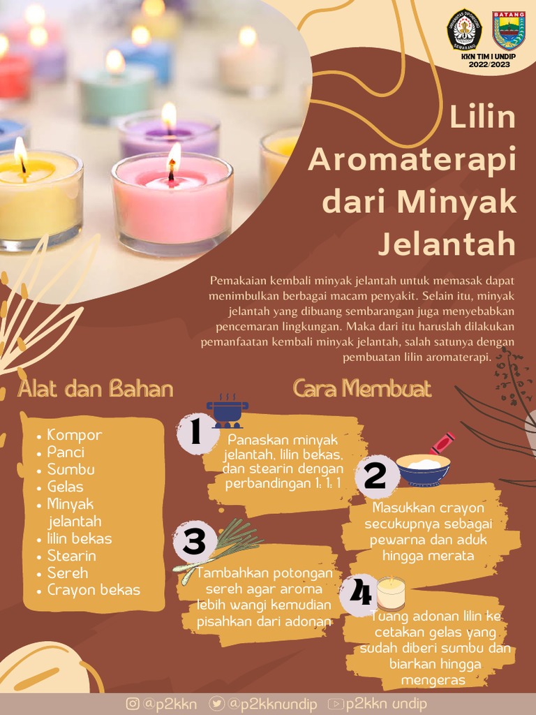 Poster Lilin Aromaterapi | PDF