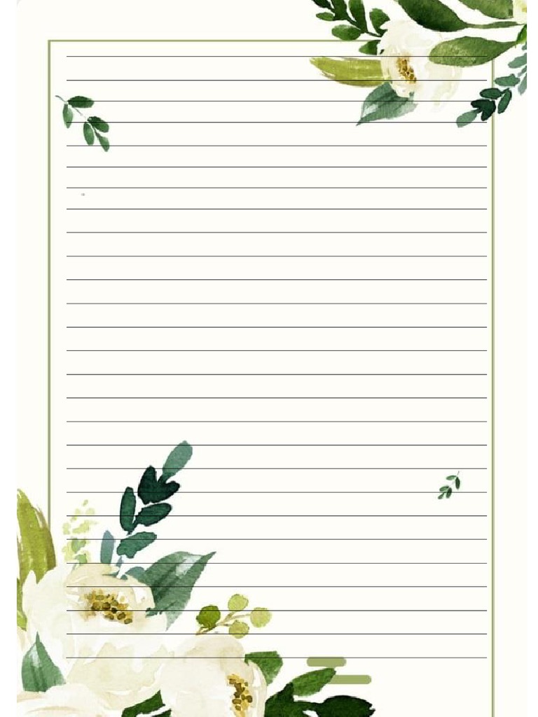 hojas para libreta | PDF