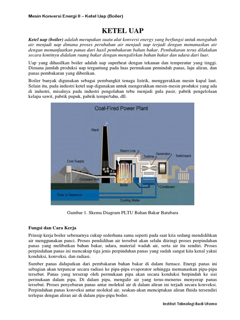 MKE II - Ketel Uap (Boiler) | PDF | Griya & Taman | Teknologi & Rekayasa