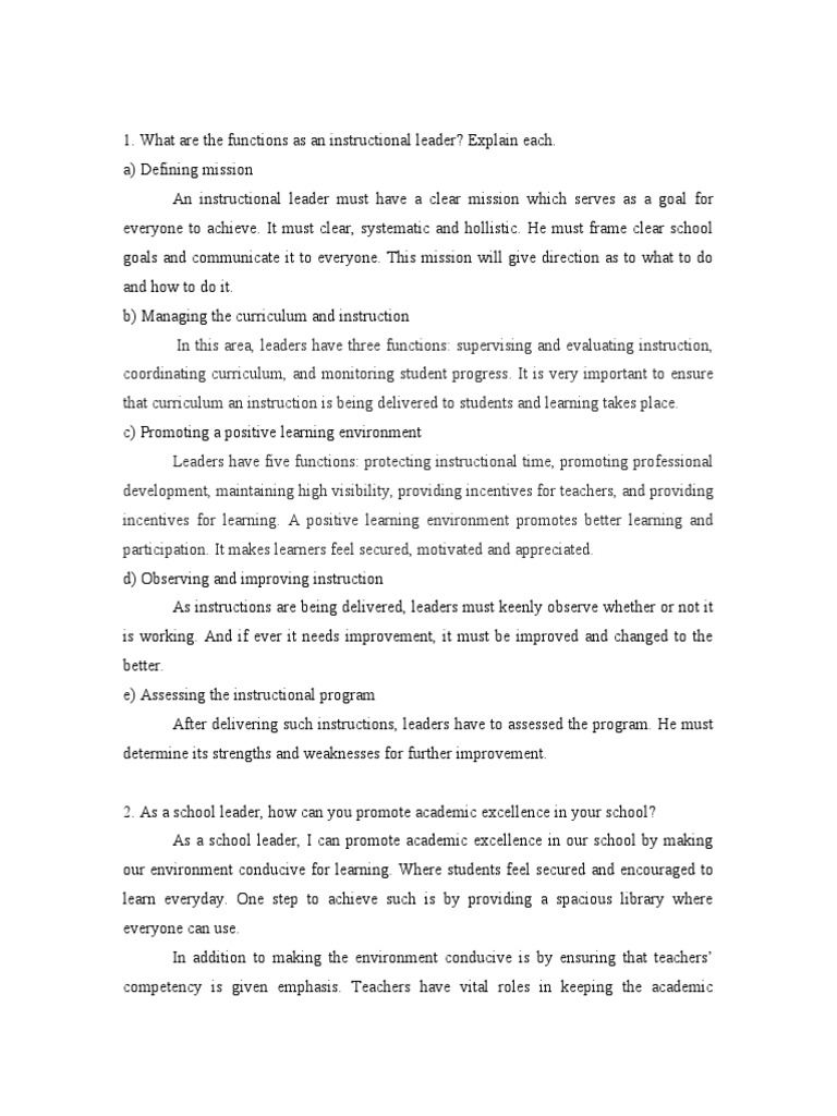 Educational Leadership | PDF | Teachers | Curriculum