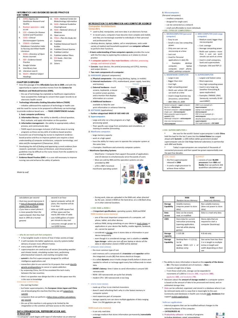 Computer Terminology | Download Free PDF | Random Access Memory | Computer Data Storage