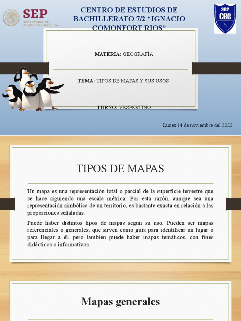Tipos de Mapas y Sus Usos | PDF | Mapa | Clima