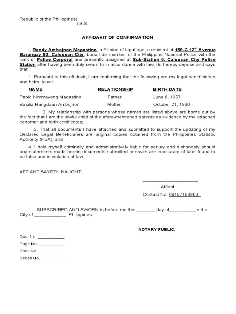 CDLB | PDF | Affidavit | Government