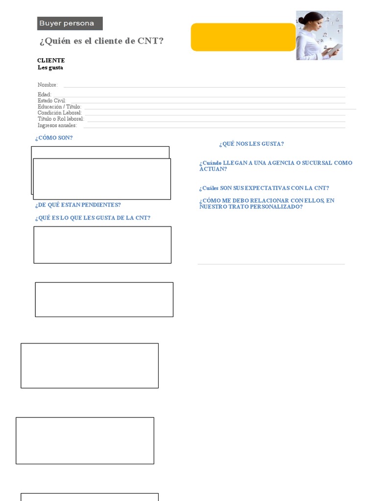 Buyer Persona CNT | PDF