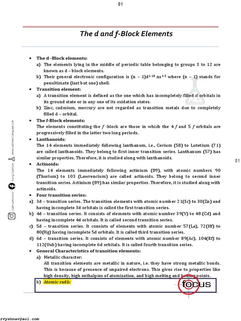 Chapter 8 PDF | PDF | Transition Metals | Materials