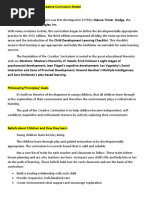 Aistear Principles and Themes | PDF | Learning | Experience
