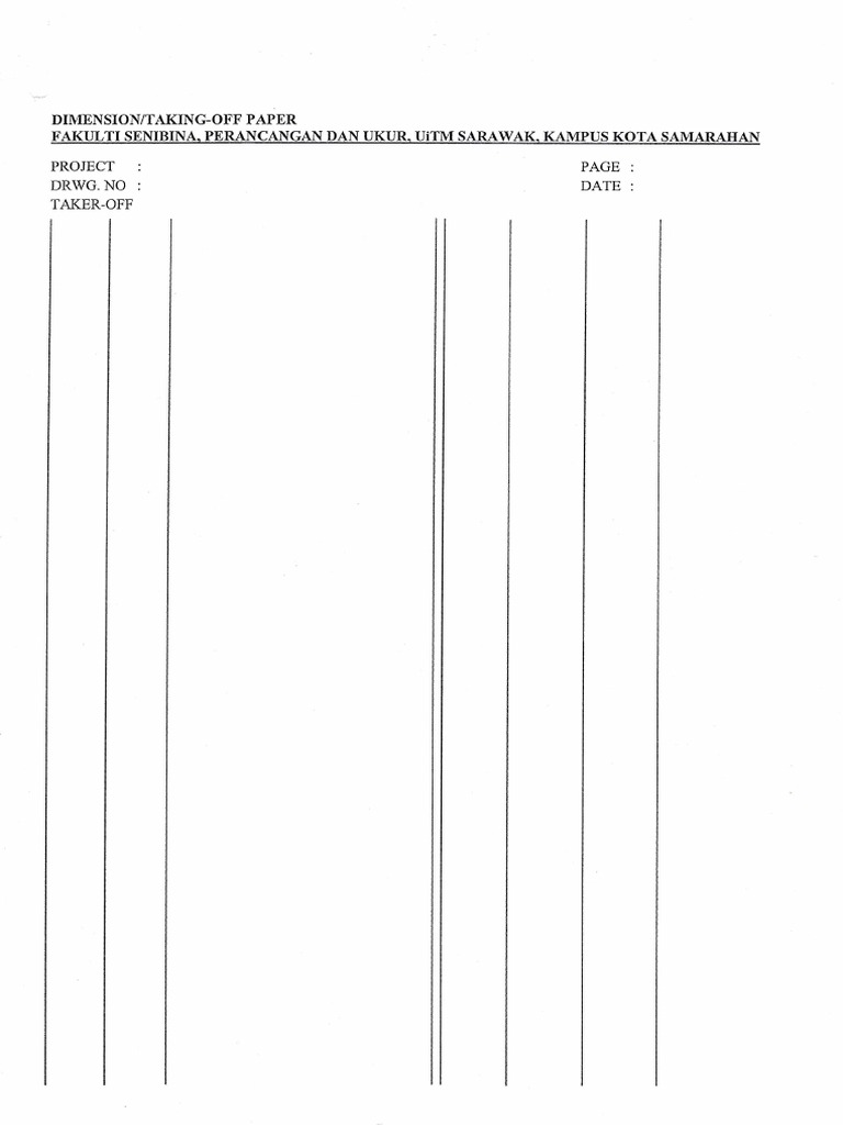 Dimension Paper | PDF