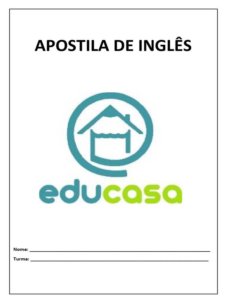 Apostila de Inglês Ii | PDF | Adjetivo | Cor