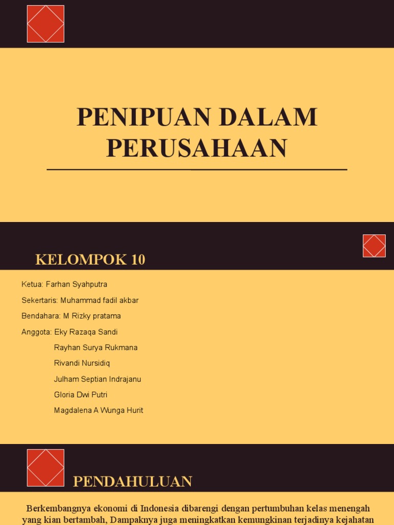 Presentasi Kelompok 10 | PDF