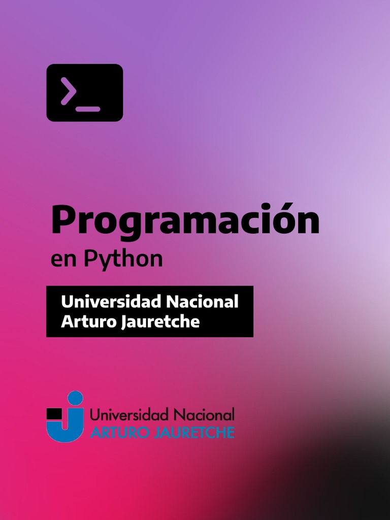 Unaj - Progamacion en Python | PDF