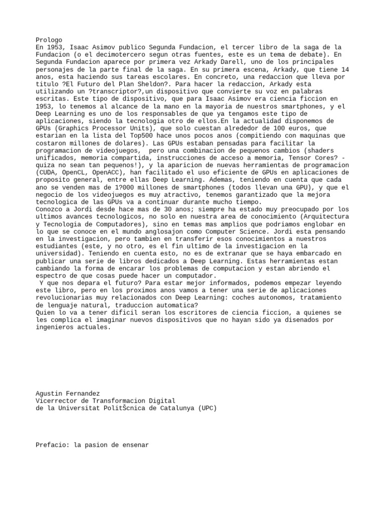 DeepLearning Introduccion Practica Con Keras PRIMERA PARTE | PDF | Computadoras